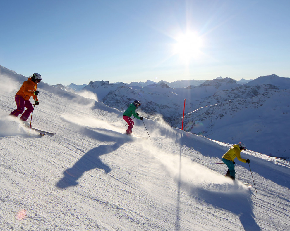 Wintersportparadies in Arosa